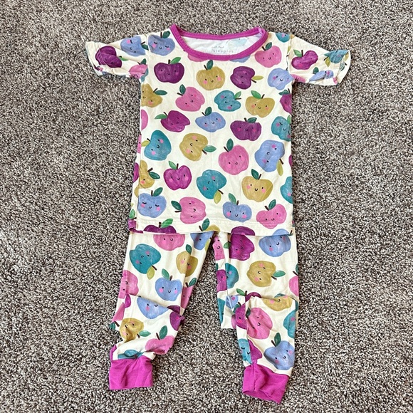 Little Sleepies | Pajamas | Little Sleepies Apple Print Kids Pajama Set ...